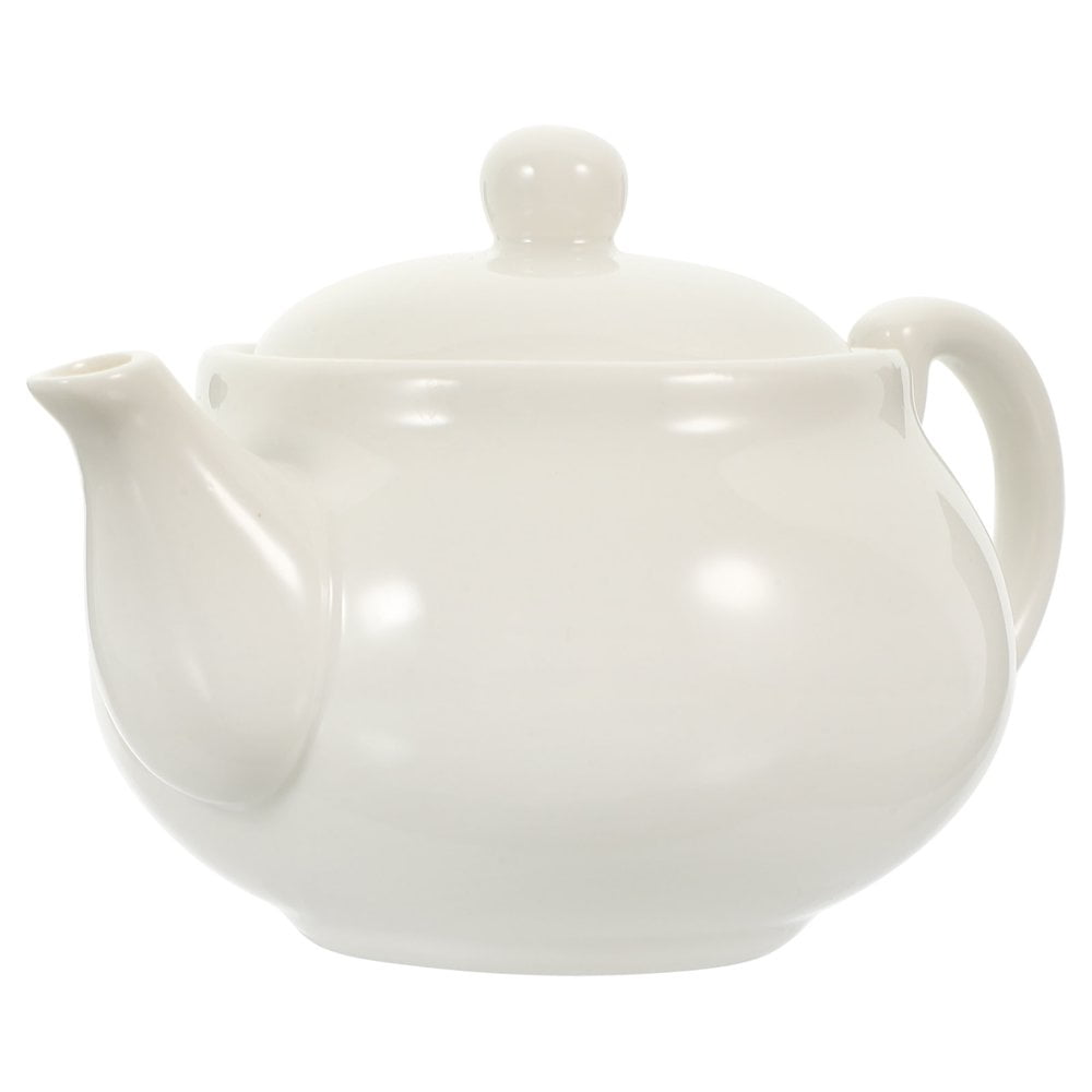 Click here for Keinxs Ceramic Teapot White Ceramic Tea Pot Loose... prices