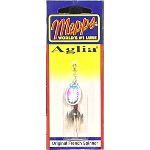 Mepps Dressed Aglia Inline Spinner, Rainbow Trout & Gold, 1/8 oz ...