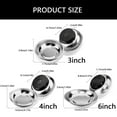 2pcs Stainless Steel Tool Bowls 3 Inch 4 Inch 6Inch Hardware Storage ...