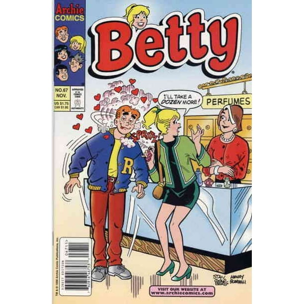Betty #67 VF ; Archie Comic Book - Walmart.com