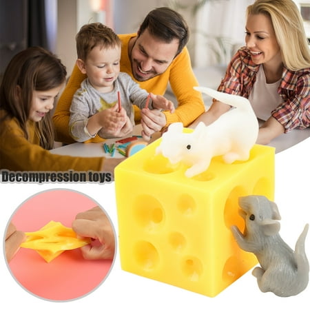 Mouse And Cheese Toy Mouse And Cheese Toy Hide Seek Stress Relief Toy ...