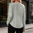 biudgviw Workout Tops for Women Casual Cold Shoulder Long Sleeve T ...