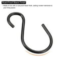 Uxcell 20pcs Strong Metal S Hanging Hooks 1.5 x 0.9 inch for Wall ...