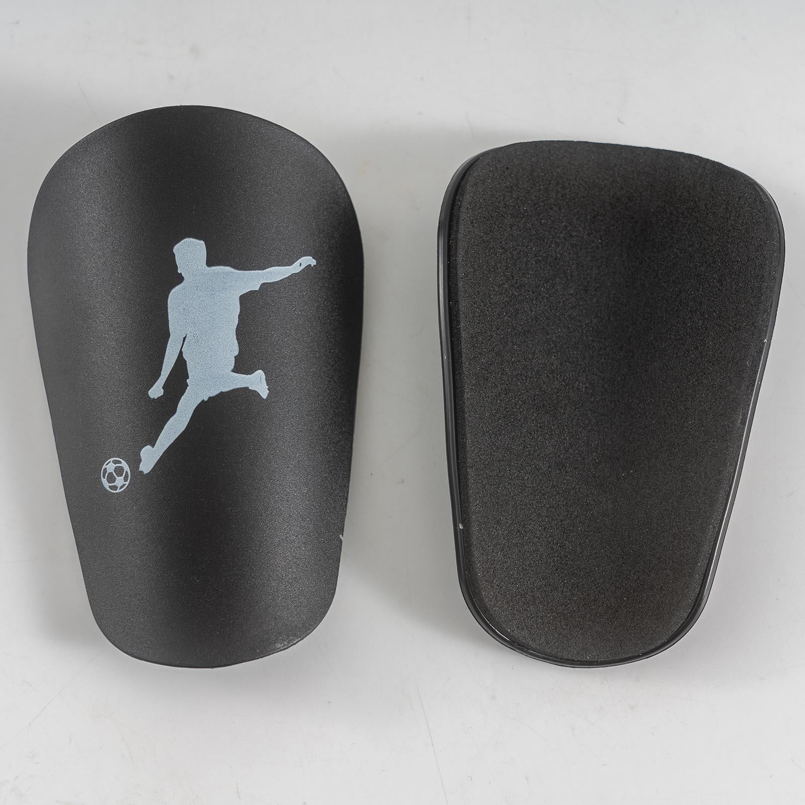 Mini Espinilleras de Fútbol Colamx para Entrenamiento Negro XS 1 par ...