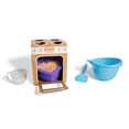 Tasty Tinies Bake Shop- Mini Baking Set w/ Strawberry Cake Mix, Pink ...