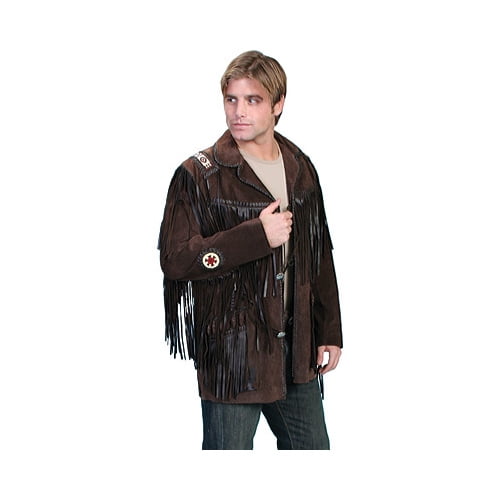 Scully 758-67-44L-L Mens Leather Wear Coat, Expresso Boar Suede - Size ...