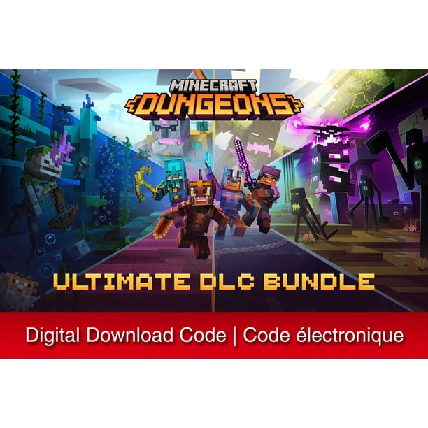 Minecraft Dungeons Ultimate DLC Bundle - Nintendo Switch [Digital Code ...