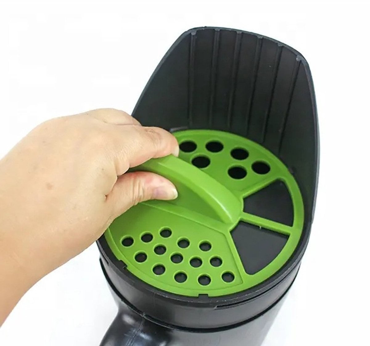 Spreader - Hand spreader - Hand seeders - Adjustable seed pot - Ice ...