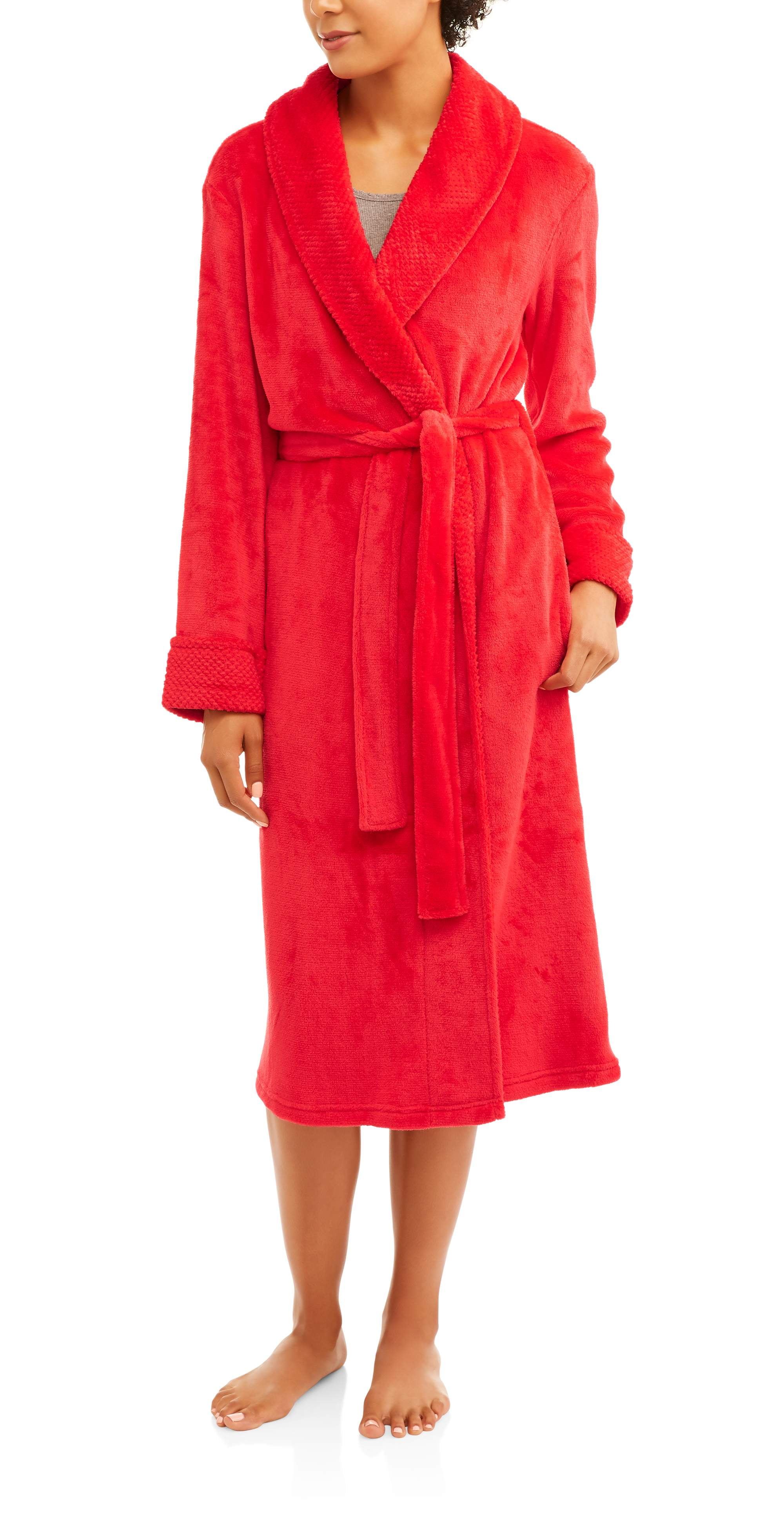Women's Super Minky Plush Sleep Robe - Walmart.com