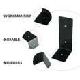 Frcolor Bracket Shelf Wall Angle Support Corner Brace Brackets Floating ...