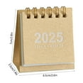 Christmas Clearance Tpzfurit 2025 Mini Desk Calendar with 250GSM Thick ...