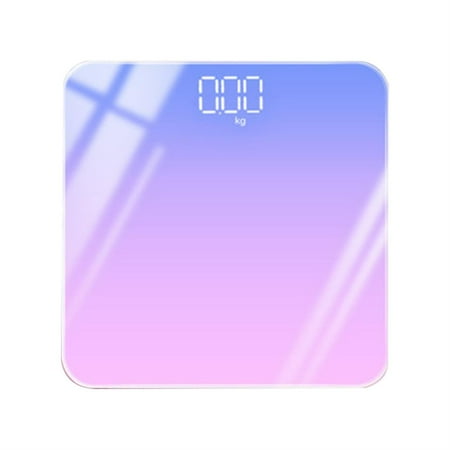 Led Weight Scale Usb Rechargeable Glass Smart Electronic Scales Digital ...