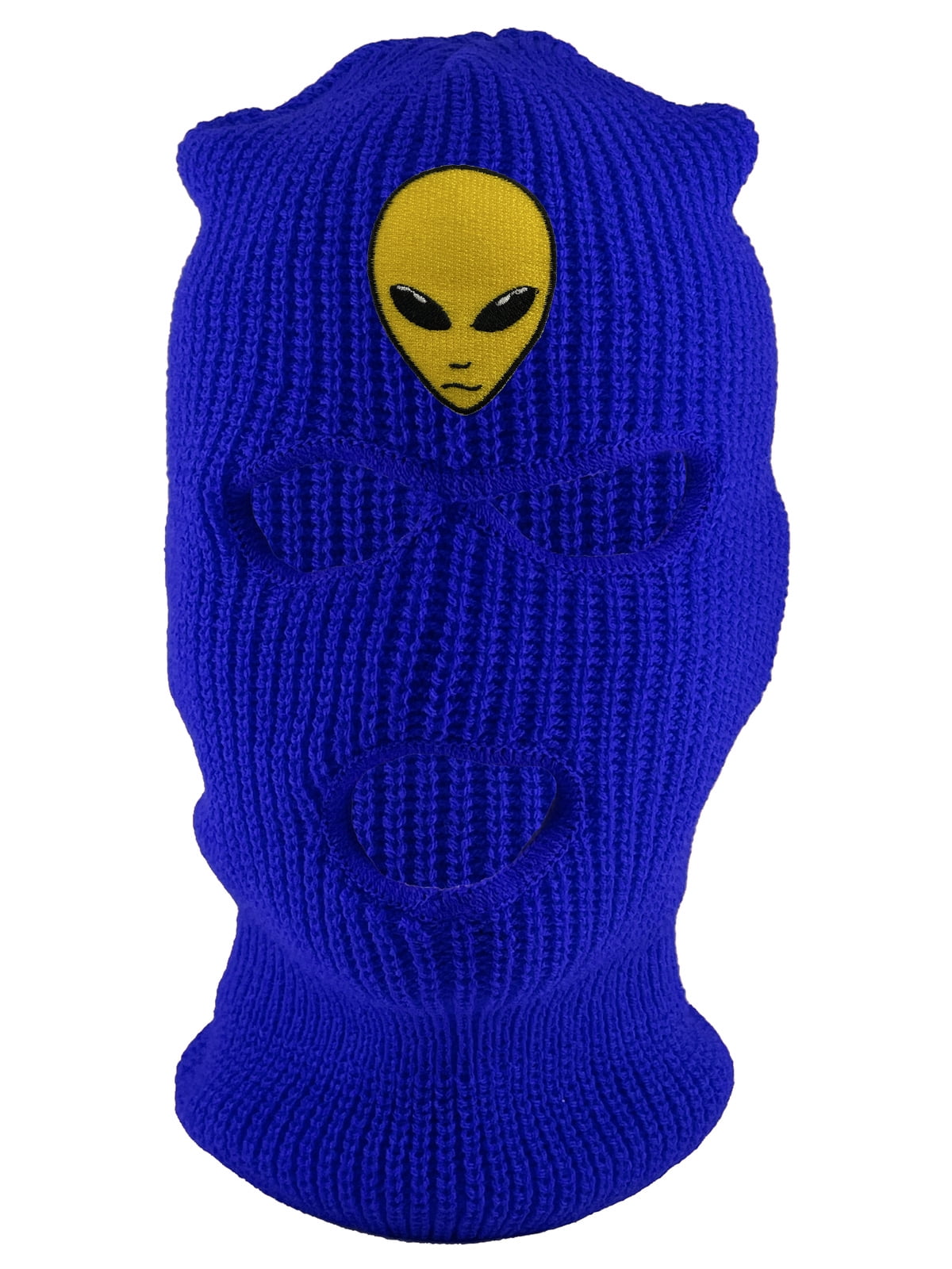 Gravity Threads Alien Head 3-Hole Ski Mask - Royal - Walmart.com