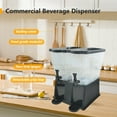 Hakka 6 Gallon Polypropylene Beverage Dispenser, Iced Tea & Punch ...