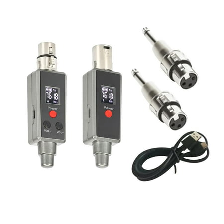 Microph Wireless System Receiver Dual Mode for Dynamic Microph ...