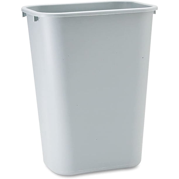 Rubbermaid Commercial® 41 Quart Large Wastebasket, Gray, 1/Case ...