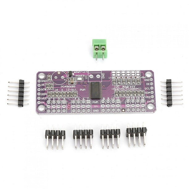 PCA9685 16-Channel 12 bit PWM Servo Driver I2C Interface Fit for ...