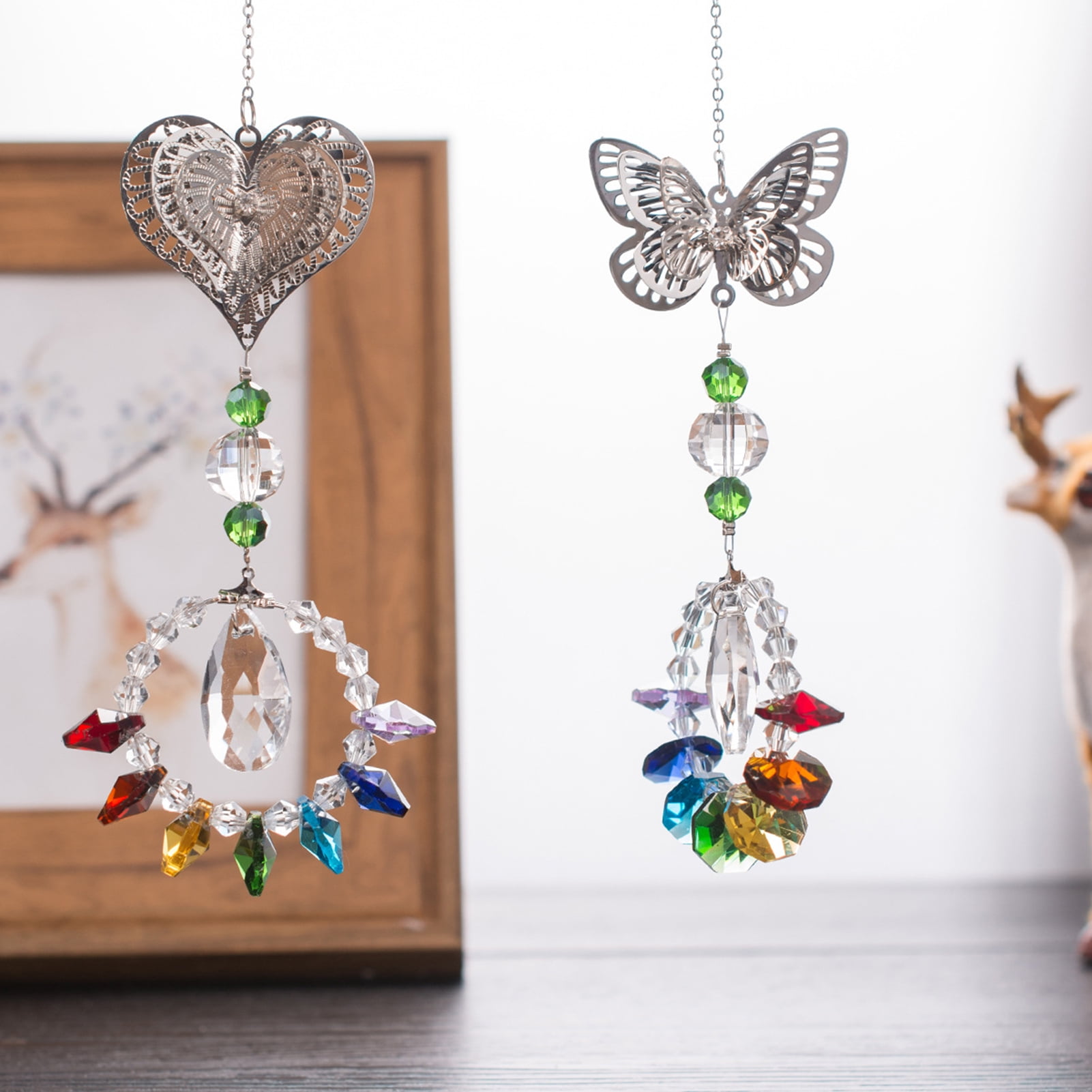 Wide Application Stylish Faux Crystal Hanging Pendant Bright-colored ...