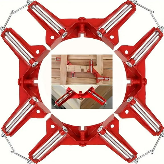 4-Way Equal Pressure Clamp - Woodworking Clamps for Assembly, Gluing ...