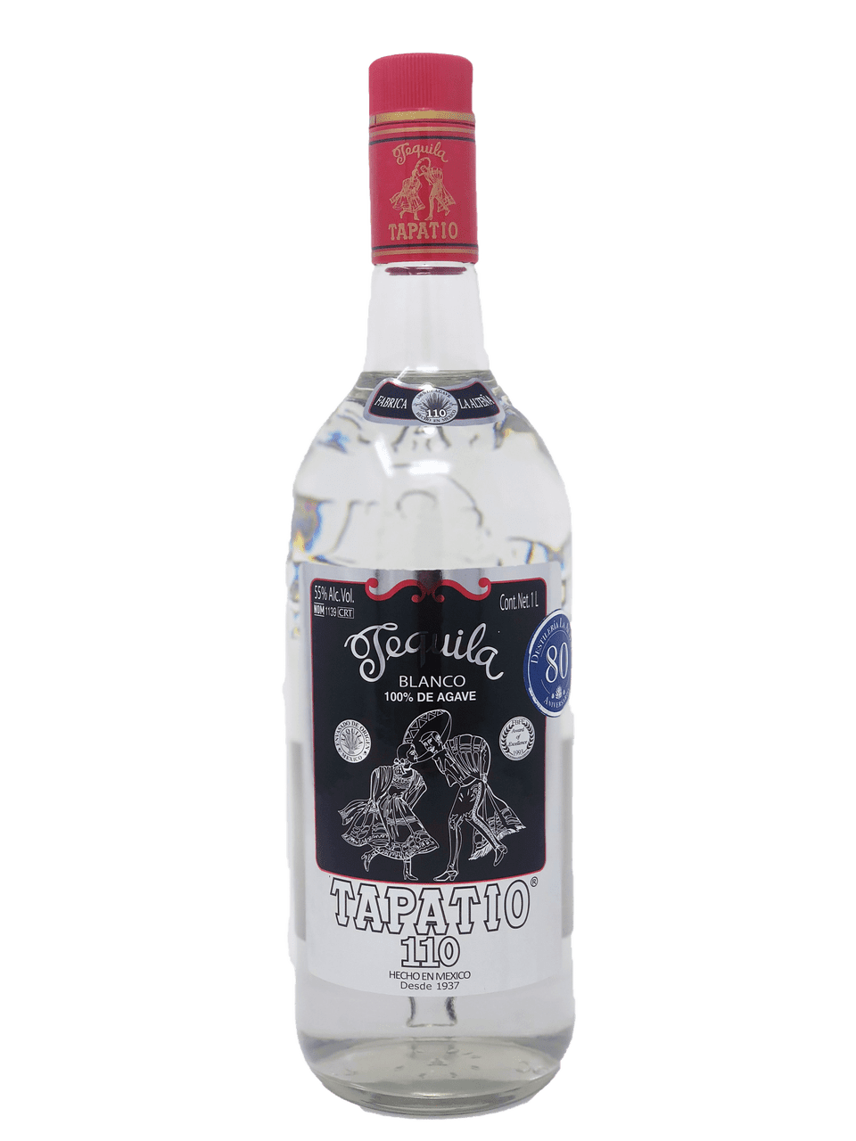 Tequila Tapatio 110 Blanco 1 L Tapatio 110 Blanco | Walmart en línea