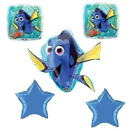 Disney Finding Dory Nemo Balloon Bouquet Birthday Party Supplies Favors ...