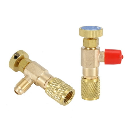 Refrigerant 1/4" Adapter, R410A R22 Air Conditioning Liquid Valve For ...