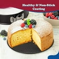 9 Inch Non-stick Cheesecake Pan Springform Pan with Removable Bottom ...