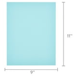 Sparco Premium Grade Pastel Color Copy Paper, 8.5" x 11", 20 lb., Blue ...