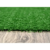 Garland Rug Artificial Grass Green Indoor/Outdoor Area Rug, 6' x 9 ...