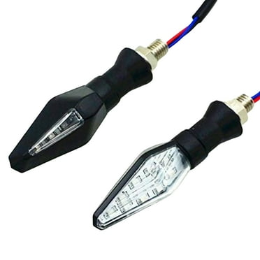 Carbon Turn Signal LED Kawasaki Dual Sport Motorcycle Dirt Bike ...