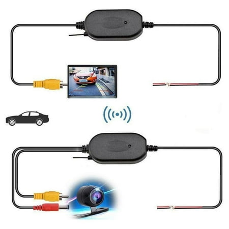 Wireless Rear View Video Transmitter & Receiver for Car Truck Reversing ...