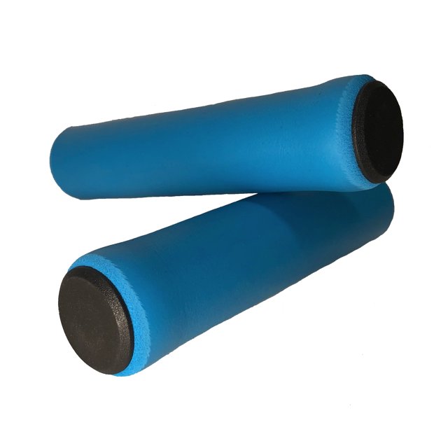 Blue Sponge Bike Handle Bar Grips for BMX MTB Sponge Bicycle grips with ...
