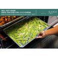 4 Pack Cookie Sheet Aluminum Half Baking Pan, Commercial Quality Heavy ...