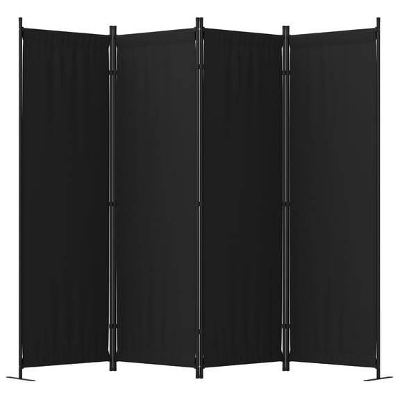 4 Panel Room Divider,Folding Privacy Screen with Lockable Wheels ...