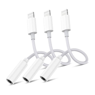Apple Mfi Certified 1 Pack Lightning to 3.5 mm Headphone Jack Adapter ...