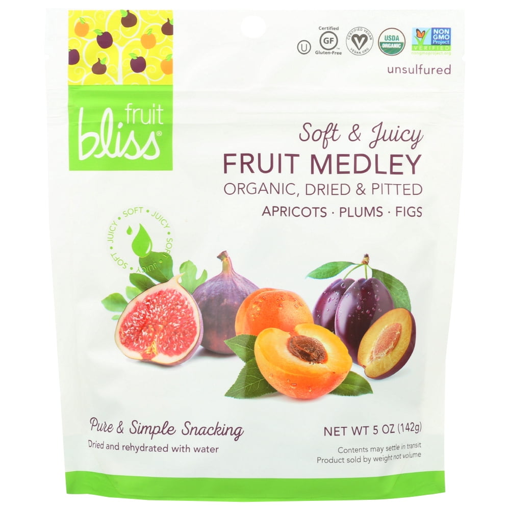 Fruit Bliss Organic Fruit Medley Fruit Medley, 5 Oz - Walmart.com ...