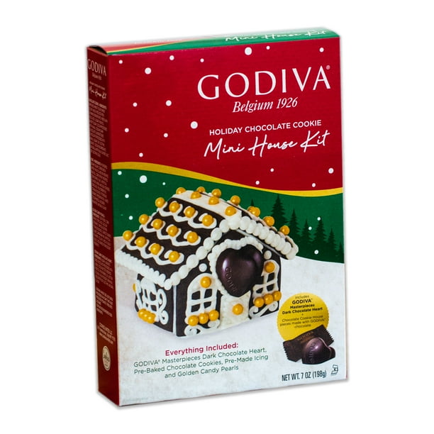 Godiva Mini Chocolate Holiday House Kit - Gingerbread House - Belgium ... Godiva Mini Chocolate Holiday House Kit - Gingerbread House - Belgium ...