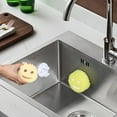 Kitchen Sink Caddy for Scrub Sponges, Suction Cup Install, Self ...