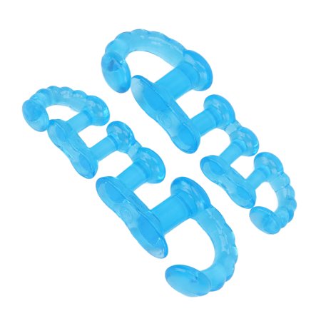 Bunion Corrector, Toe Separators Blue Toe Pads SEBS Prevent Friction ...