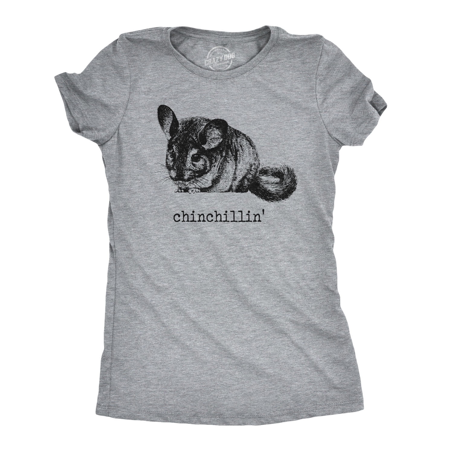 Click here for Crazy Dog T-Shirts Womens Chinchillin T Shirt Funn... prices