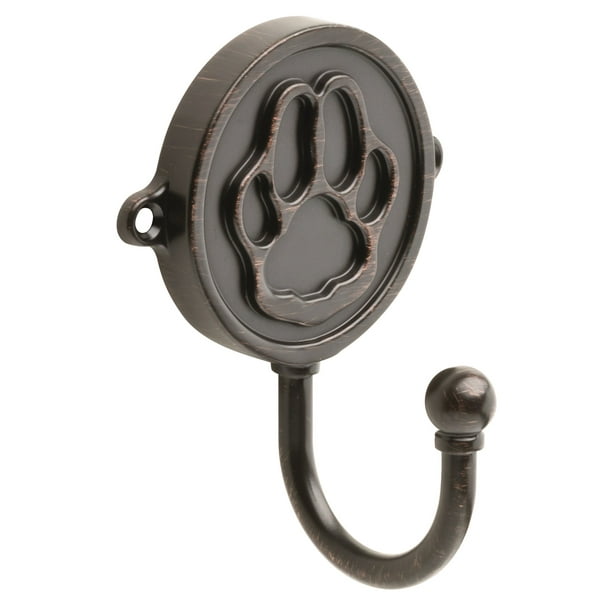 Franklin Brass Paw Print Hook in Satin Nickel - Walmart.com