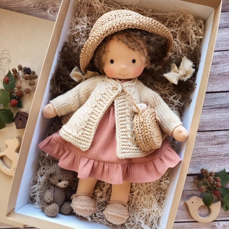 Click here for Nieqiuyun Handmade Waldorf Doll，new Vinyl Girl Clo... prices