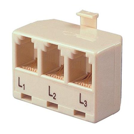 Allen Tel AT173A Three Single-Line Phones to a Single Modular Outlet ...