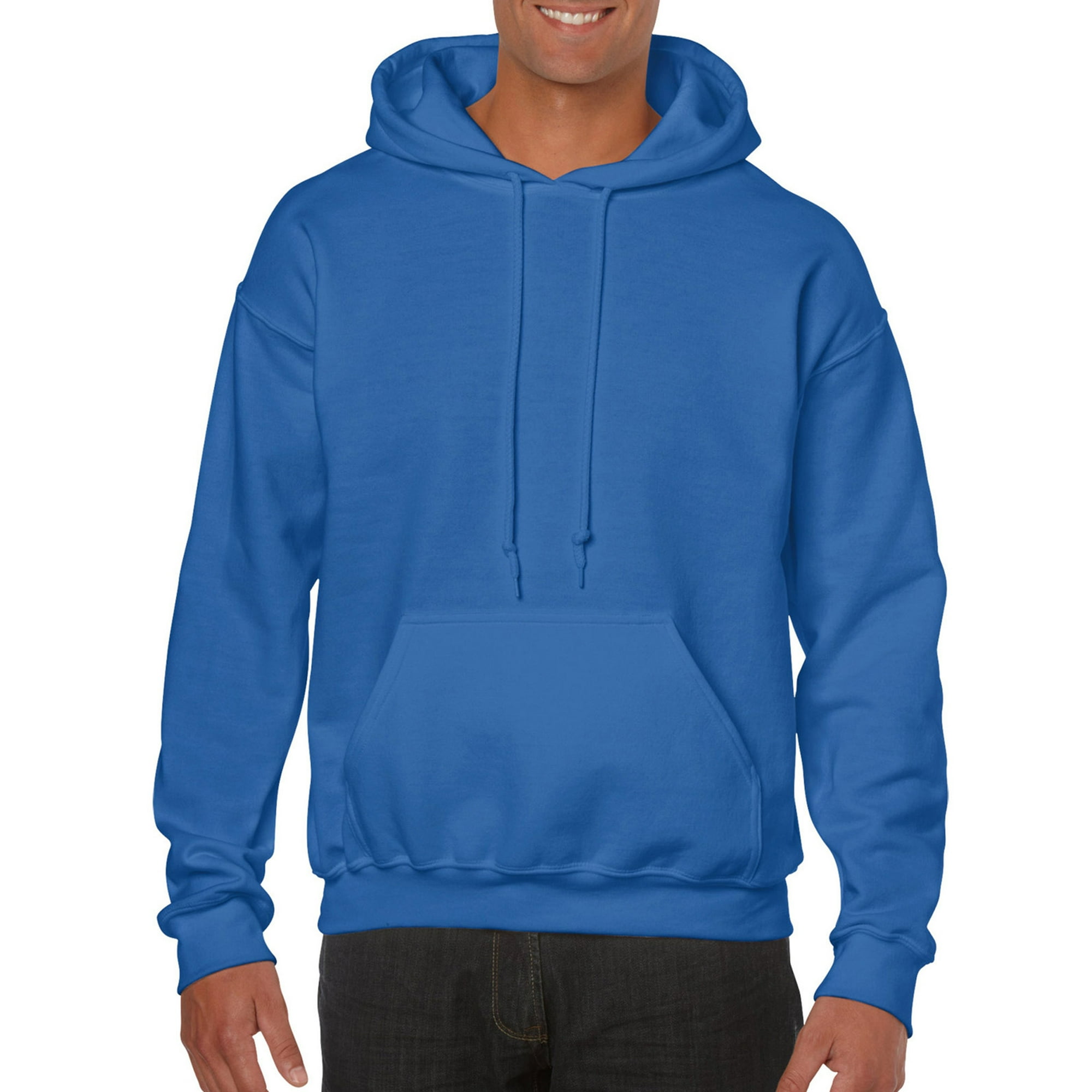 Click here for Gildan Mens Heavy Blend Hooded Sweatshirt  M  Roya... prices