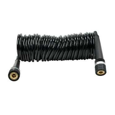 Goodyear Air Hose 12187 Black Rubber Air Hose 25 x 3/8 Weather Oil and ...