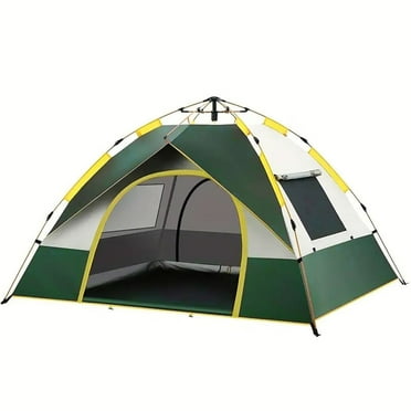IC ICLOVER Camping Tent 3-4 Person, Dome Tent for Camping with ...