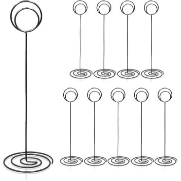 HOHIYA Gold Metal Table Number Holders Stands for Weddings & Banquets ...