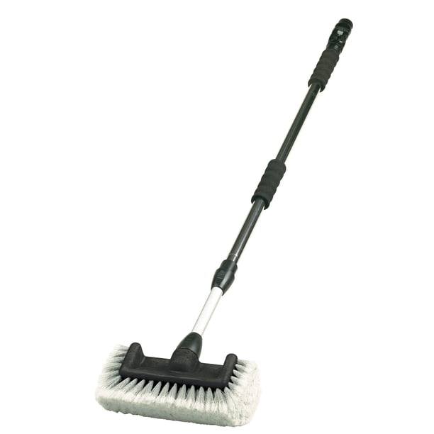 Carrand 93072 Flow-Thru 10 Quad Wash Brush with 71 Aluminum Extension ...