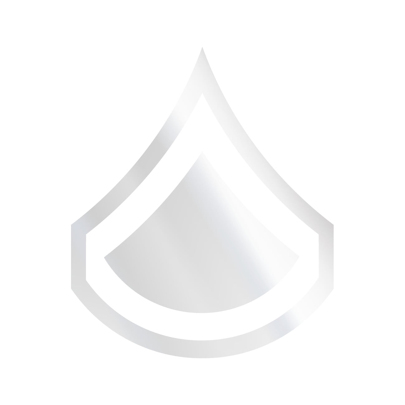 E-3 Private First Class Rank Sticker Decal Die Cut - Self Adhesive ...