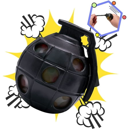 HHHCGrenade Water Bead Squishy Fidget Toys Grenade Squishy Stress Toys ...
